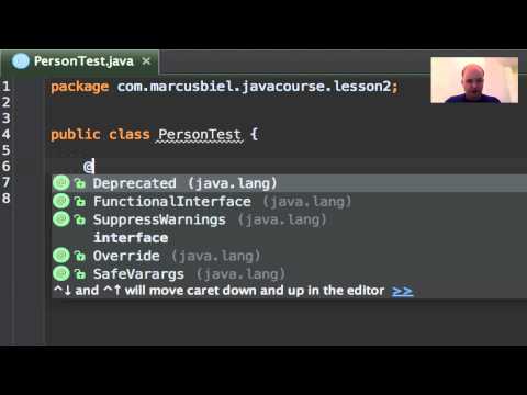 Basic Java Keywords explained - Practice Session
